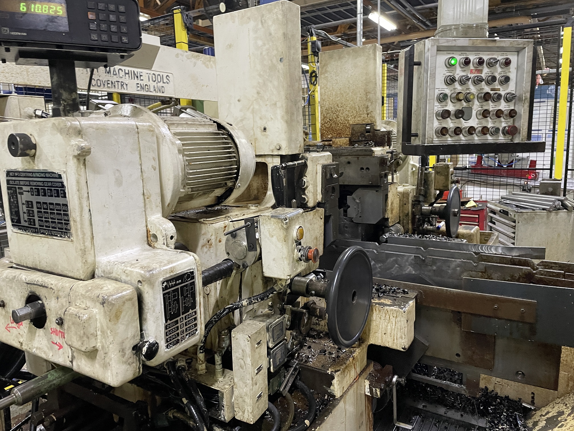 HEY No 3 Automatic facing and centering machine with auto feed | Major ...